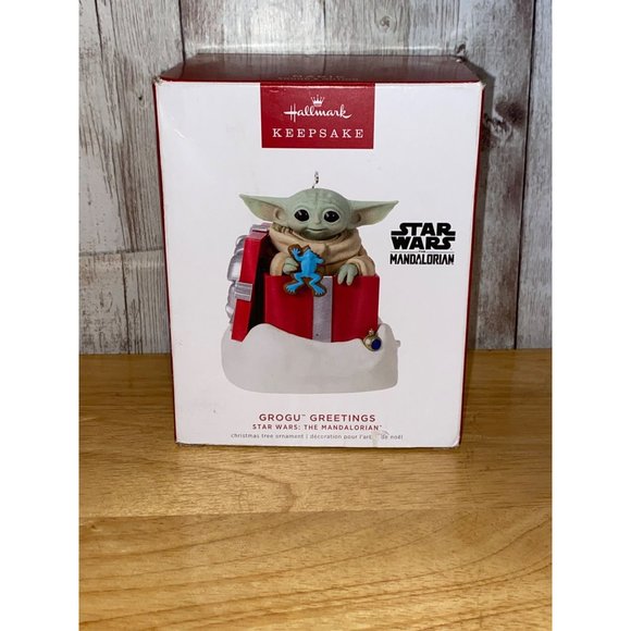 Hallmark | Holiday | 222 Hallmark Keepsake Christmas Ornament Grogu ...